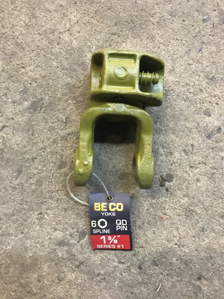 PTO Replacement Yoke Series 1 , 1-3/8" 6 Spline Quick Disconnect Pin | eBay