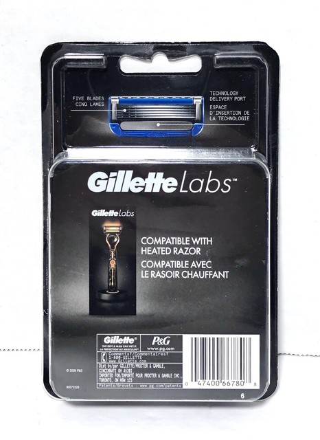 Gillette Labs 8 Cartridges Compatible With Heater Razor for sale online ...