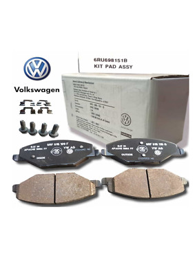 Break pad 6RU698151B ORIGINAL Volkswagen POLO , AMEO , FABIA , RAPID | eBay