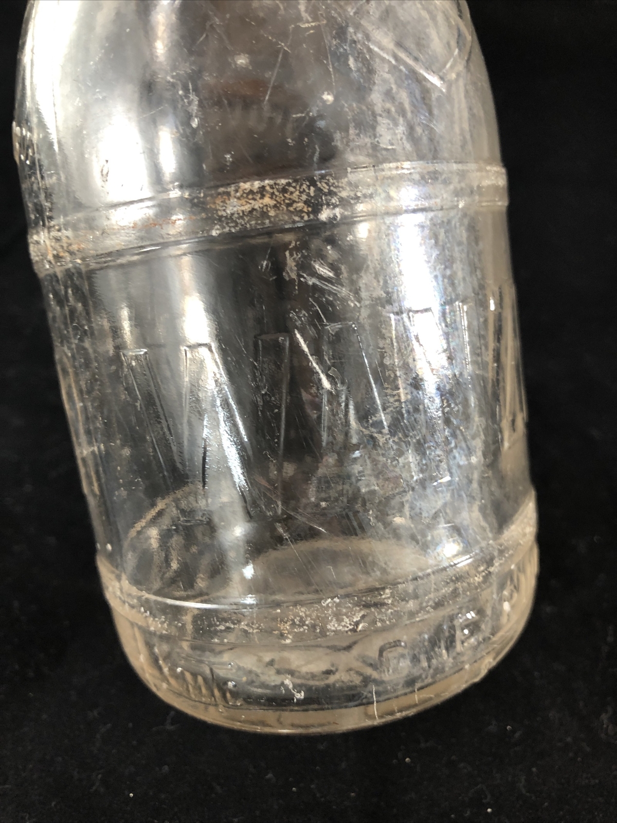 Vintage Wanzer Dairy 1 Pint Glass Milk Bottle Chicago | eBay