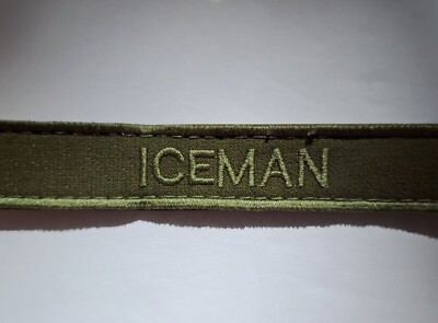 TOP GUN PATCH - ICEMAN | eBay