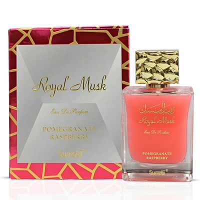 Royal Musk Pomegranate Raspberry EDP 100ML (3.4 OZ) by SURRATI, Exotic ...
