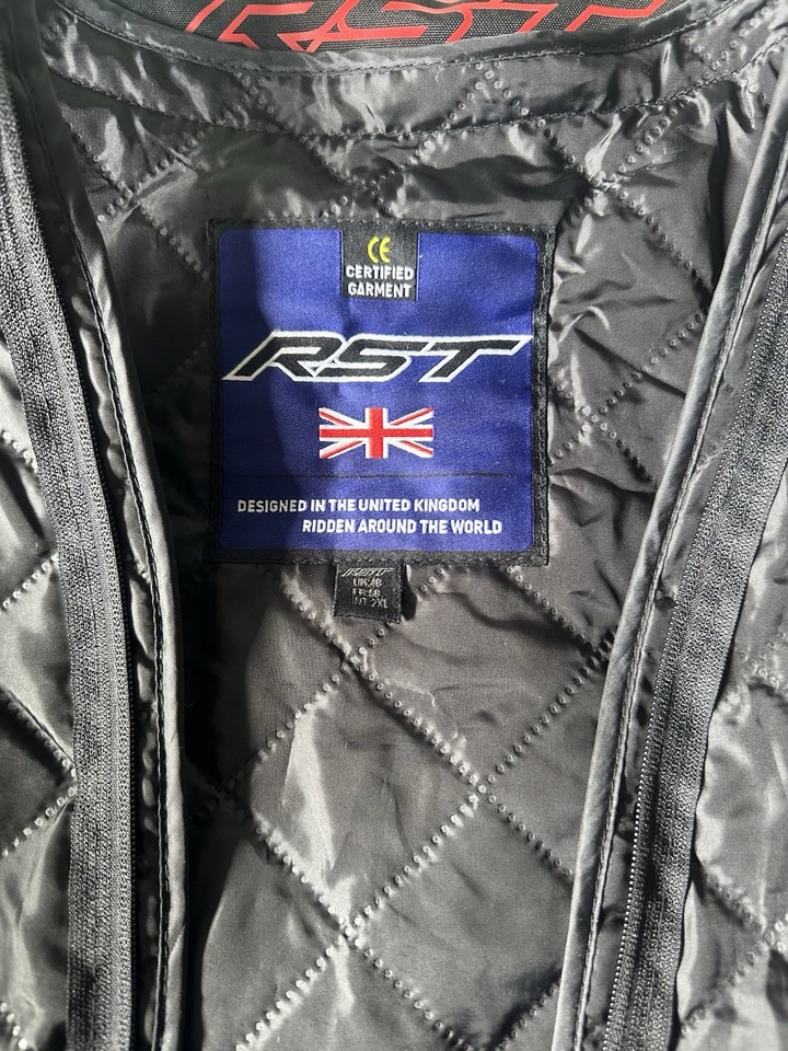 RST S-1 Textile Waterproof Motorcycle Motorbike Jacket size 48 men ...