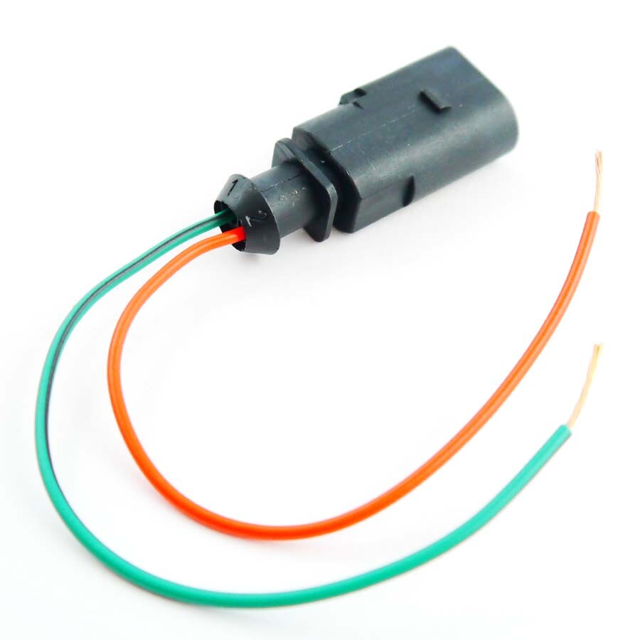 Part Number 1J0973802 Male 2 Pin Connector Wired Plug Socket Harness ...