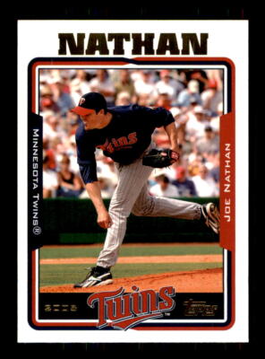 2005 Baseball Topps Joe Nathan Minnesota Twins #628 | eBay