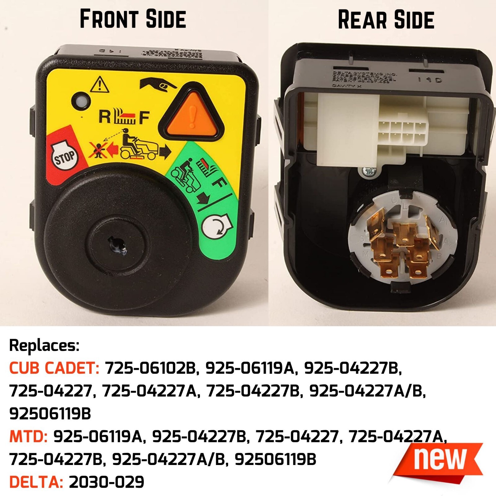 Ignition Starter Switch Module for MTD Cub Cadet 925-06119/ 04227 725 ...