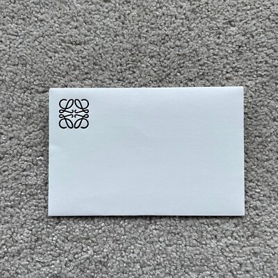 Authentic New Loewe Envelope Receipt Holder Invoice Holder | eBay