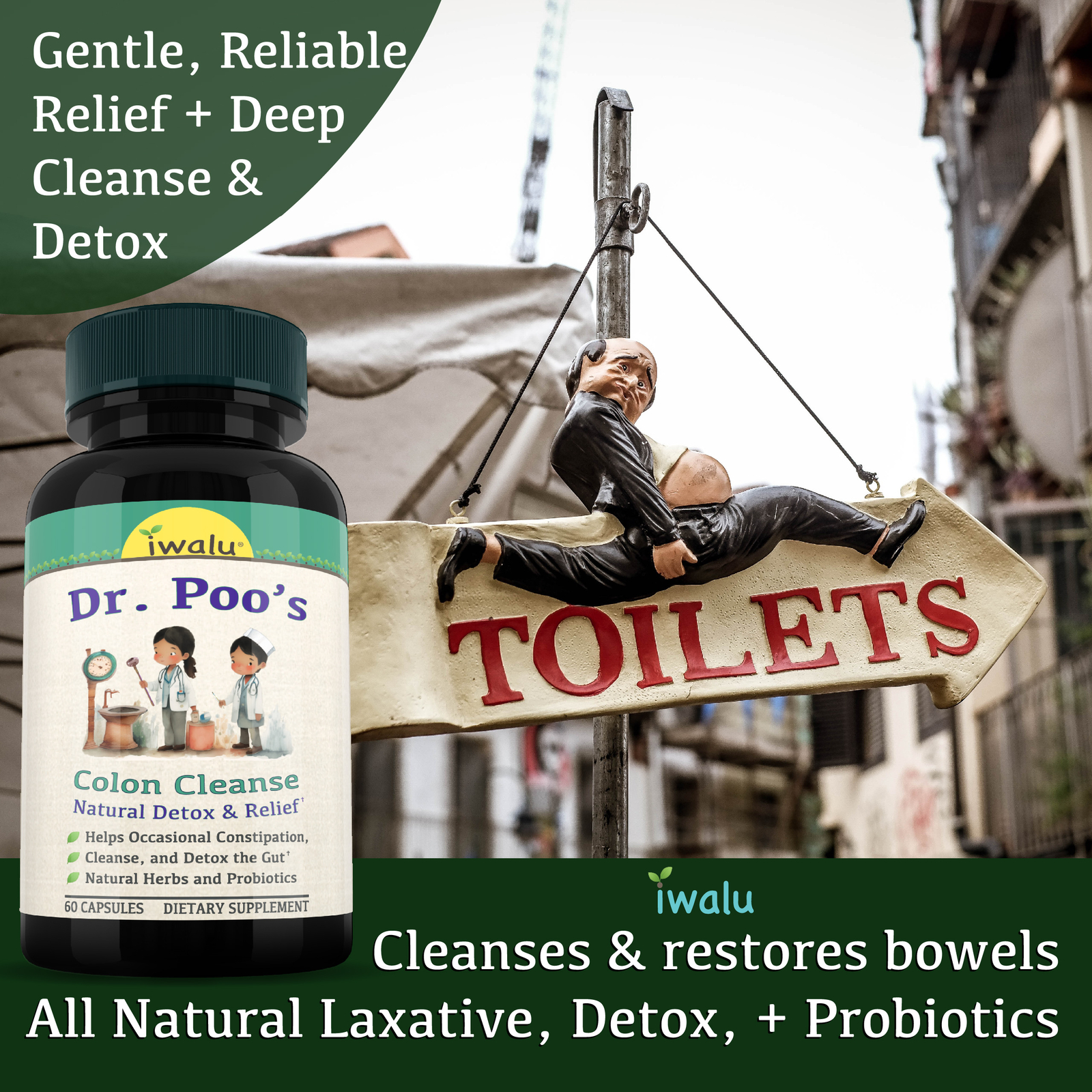 Herbal Gentle Detox | Dr Poos Advanced Colon Cleanse Detox for Women ...