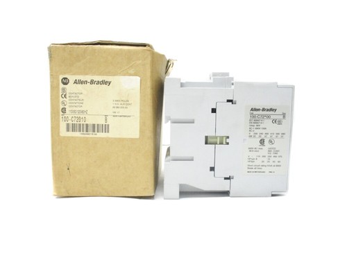 ALLEN BRADLEY 100-C72D10 SER. B 110/120V 100A (BR/WH) NSMP US | eBay