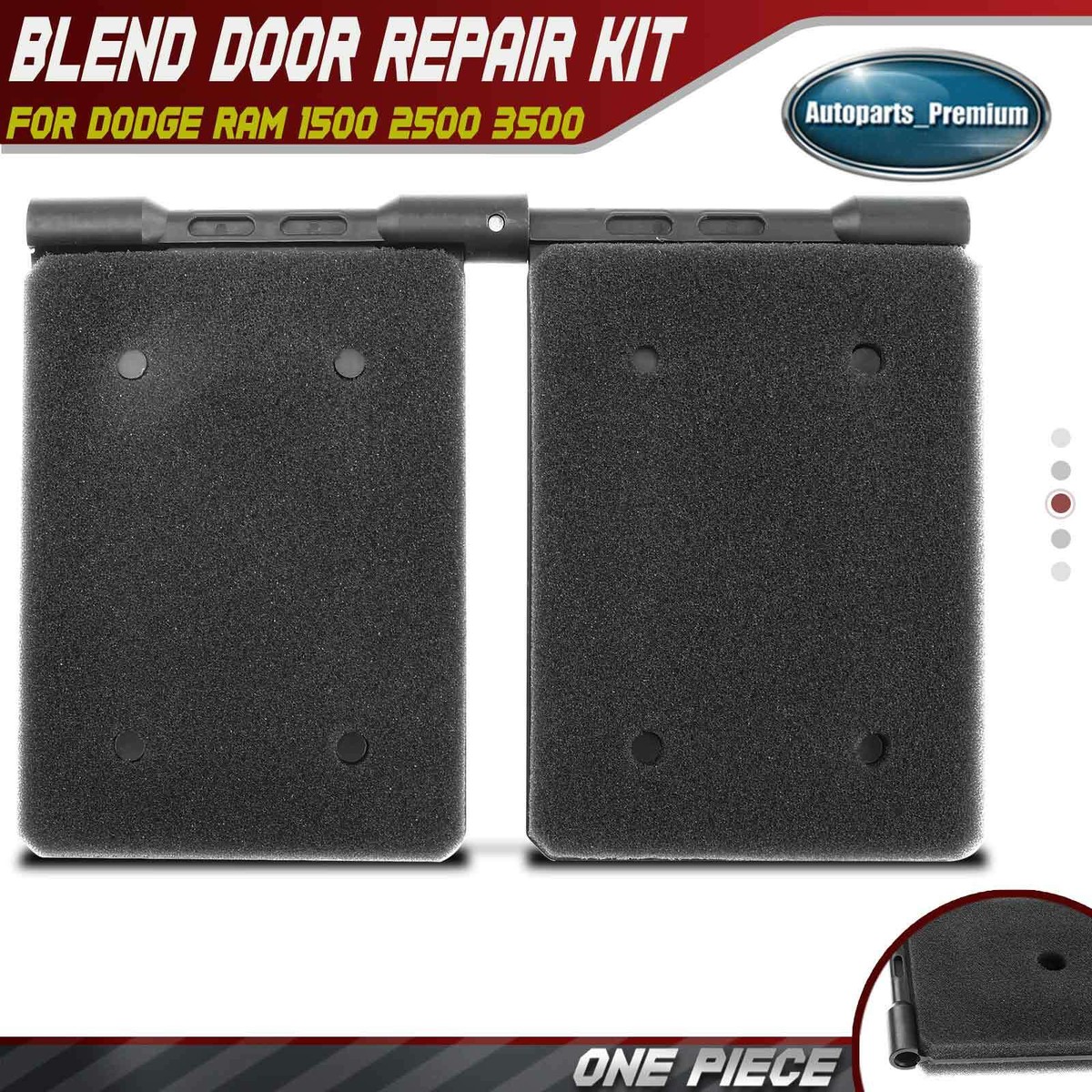 2003 Ram 2500 Blend Door Replacement 94 '02 Dodge Ram HVAC Service