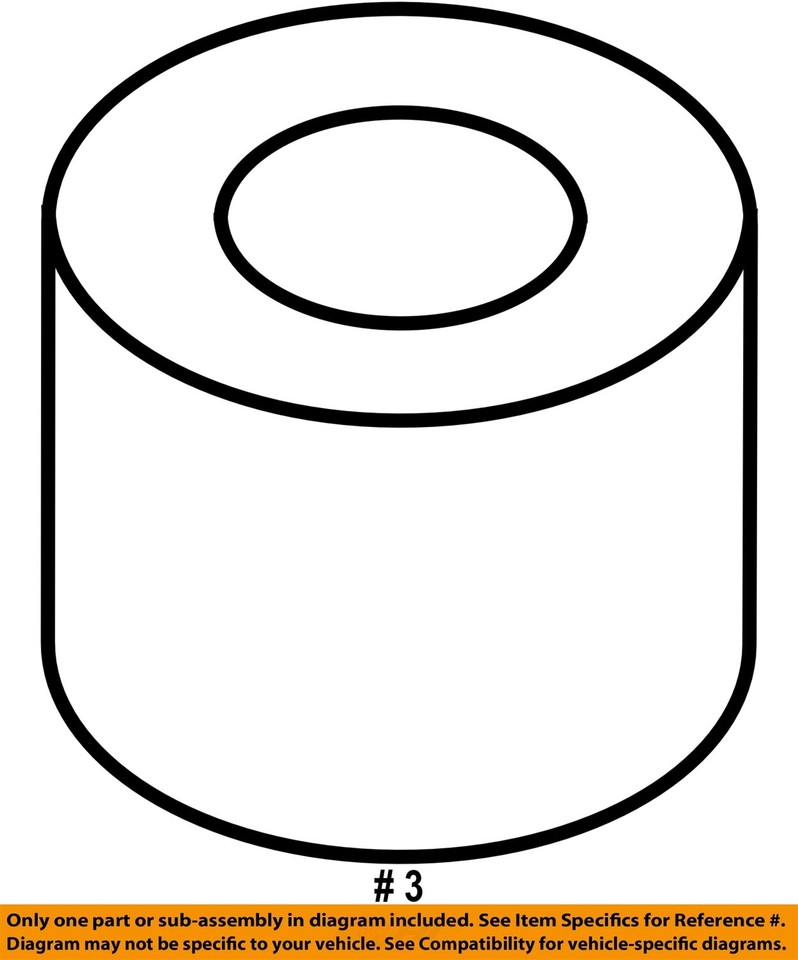 FORD OEM 99-23 E-150 Frame Frame Components-Lower Insulator ...