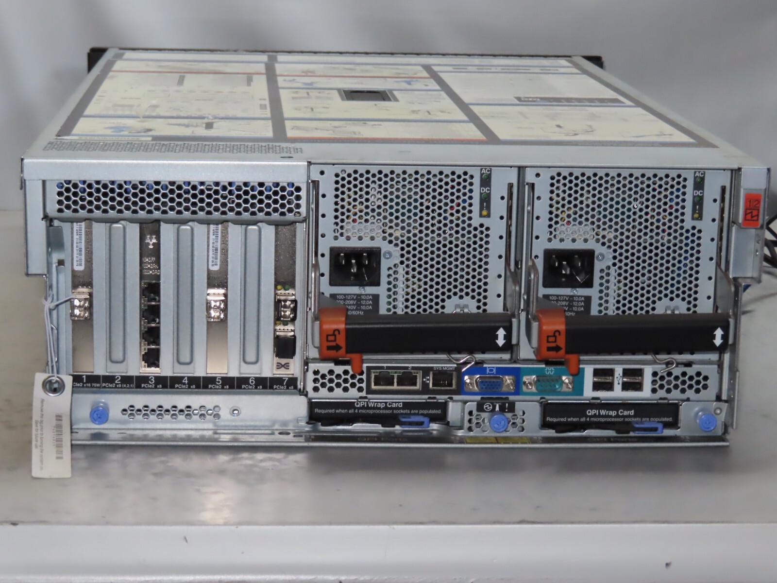 IBM SYSTEM X3850 X5 SERVER -CPU 1.87GHz- 256GB - No HDD - ID:71452RU | eBay