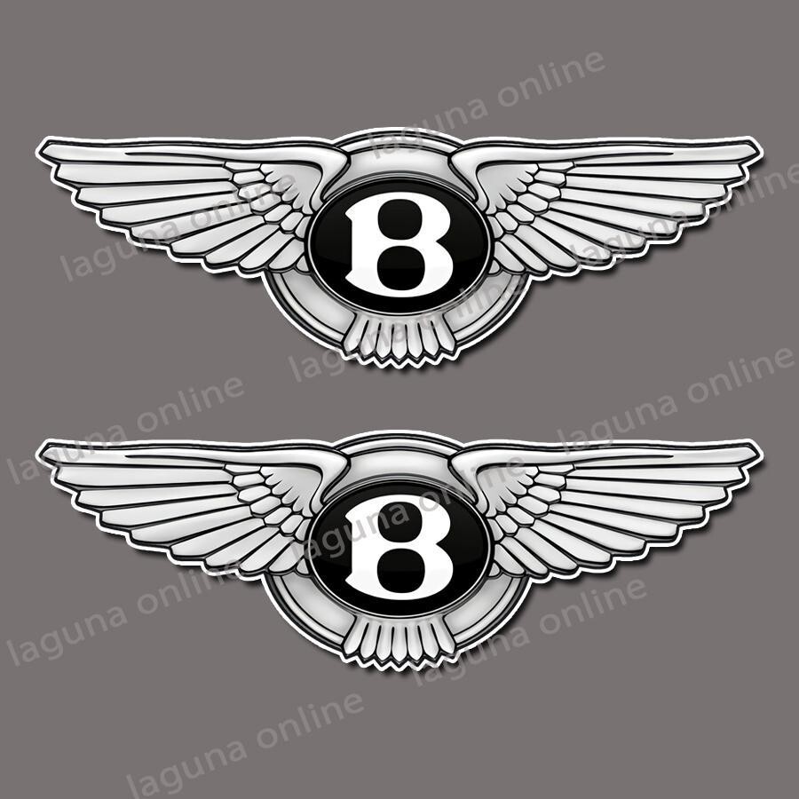 Bentley Logo Gloss Weatherproof Decal Sticker | eBay