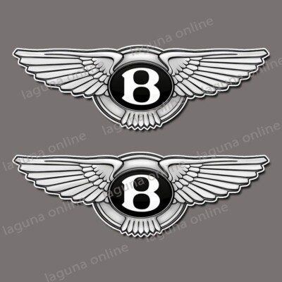 Bentley Logo Gloss Weatherproof Decal Sticker | eBay