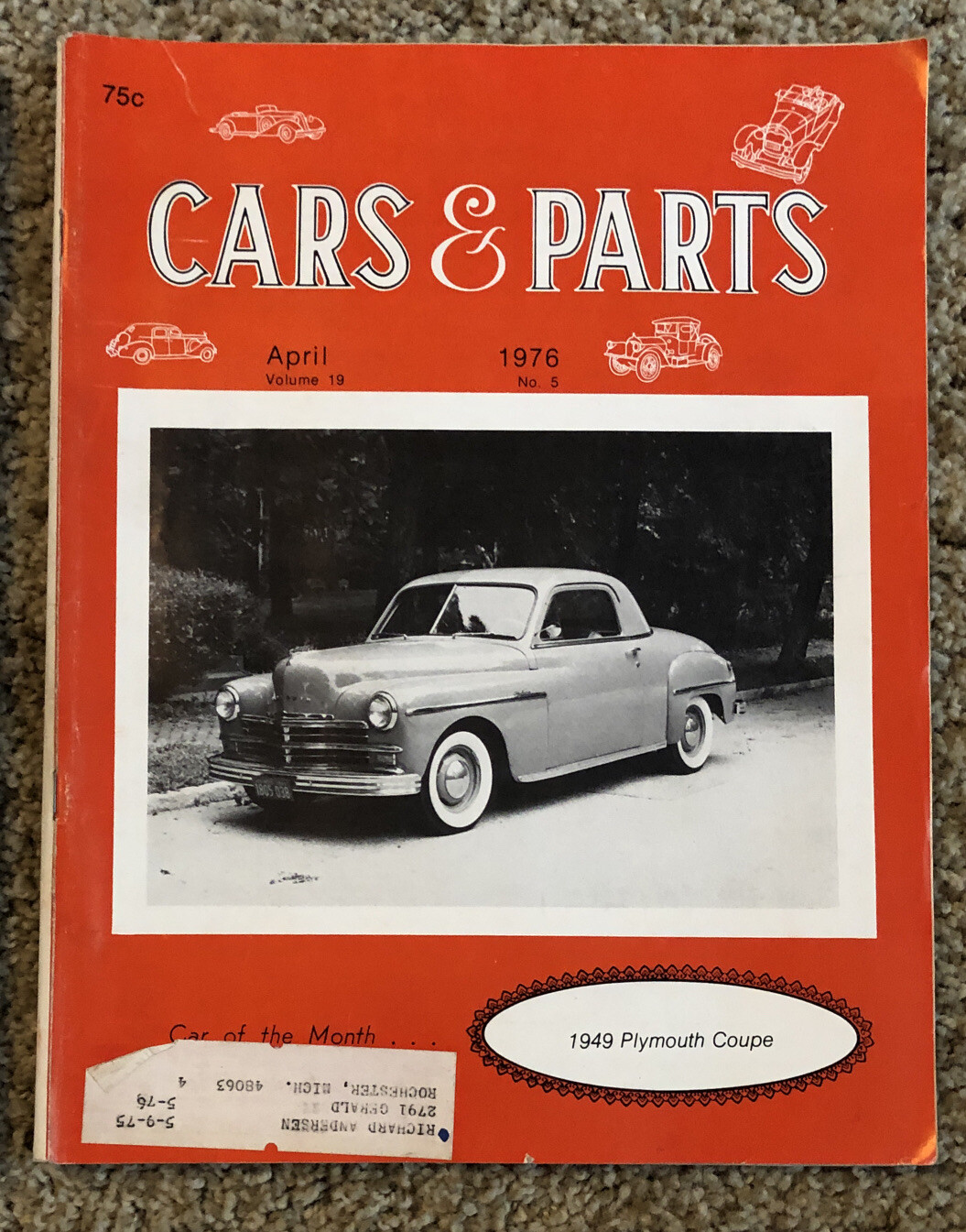 4- Cars & Parts Magazines 1976 & 1977 info on 50s & 60s for the Car ...