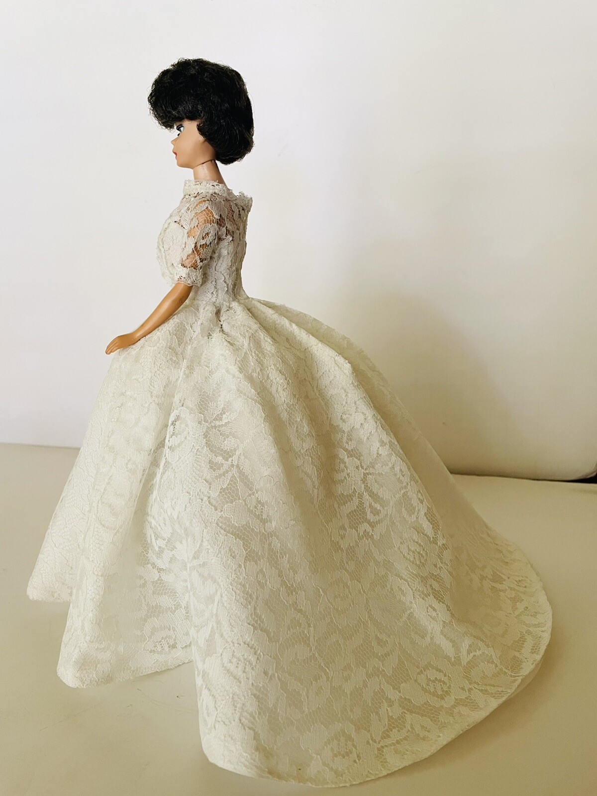 1960s Vintage Barbie Clone Premier Doll Togs #26 Wedding Gown w/ Train ...