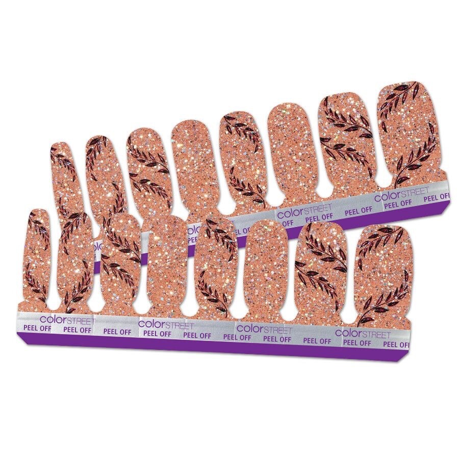 Color Street Nail Strips ~ GILDED PRAIRIE ~ Winter Elegance Collection ...