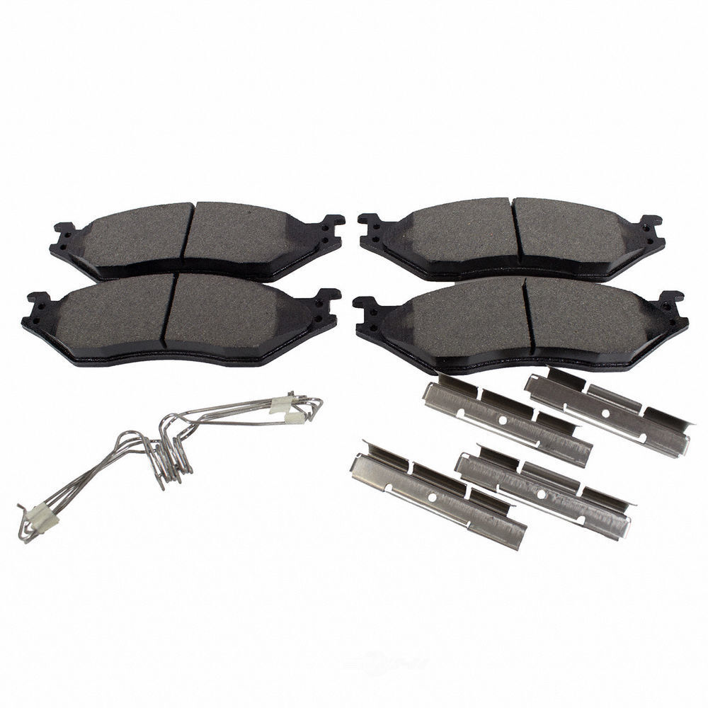 Disc Brake Pad Set-Pads - Standard Premium - Integrally Molded ...