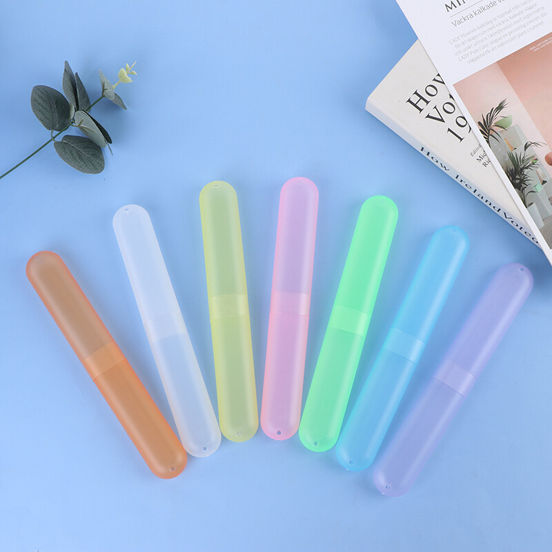 New 1 Pcs Storage Box Organizer Plastic Toothbrush Case Portable Travel ...