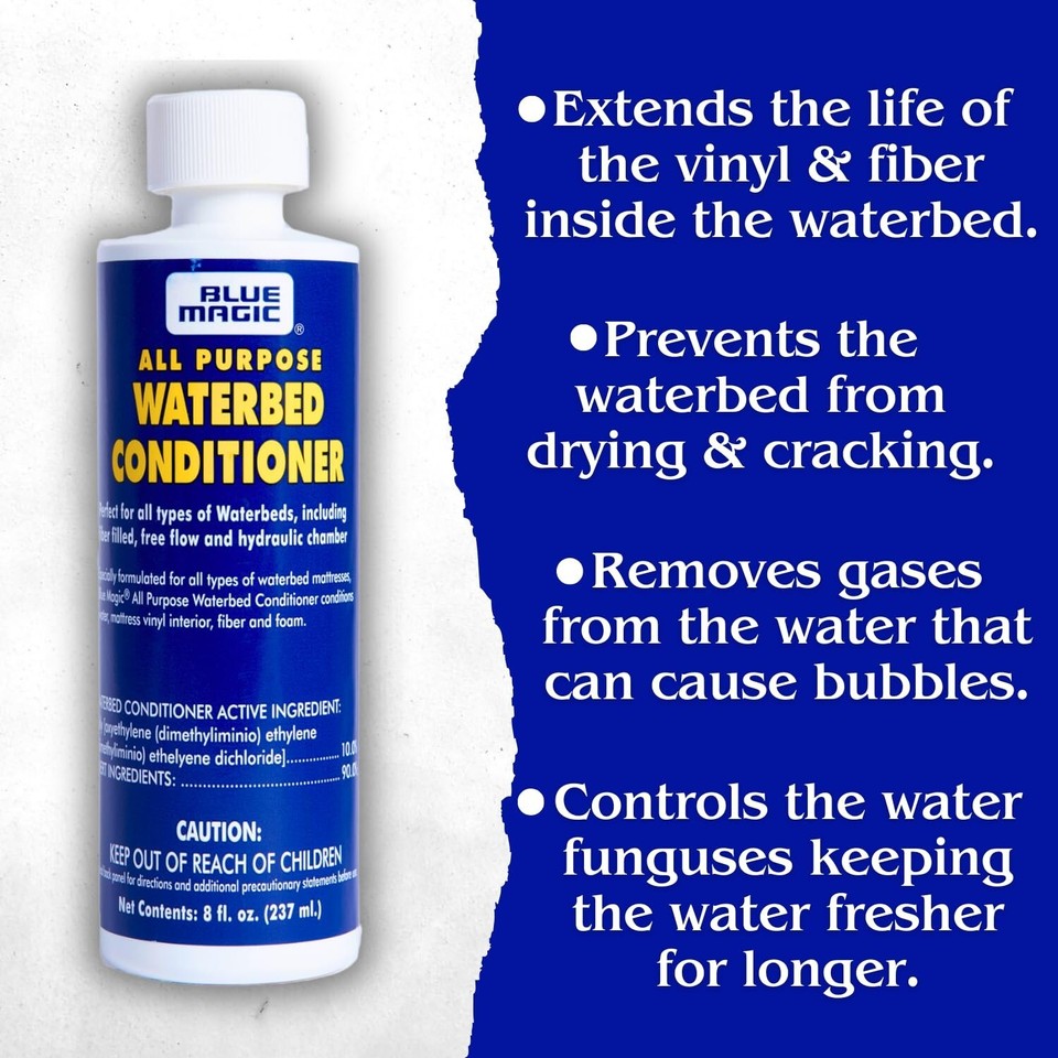 Blue Magic All Purpose Waterbed Conditioner, 8 fl oz (237 ml ...