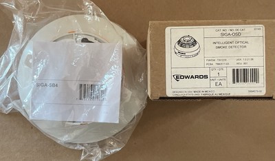 Edwards EST SIGA-OSD With Siga-SB4 Base. Intelligent Optical Smoke ...