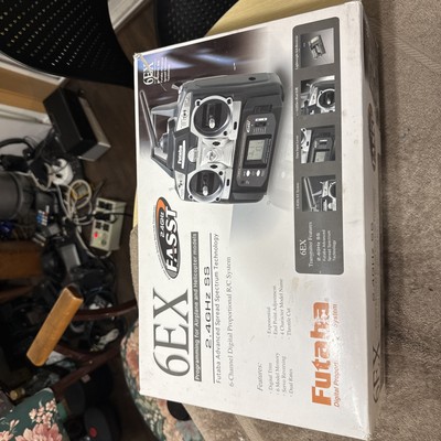 Futaba 6EX RC Remote Control Transmitter 6 Channel 2.4 Ghz SS. s3 | eBay