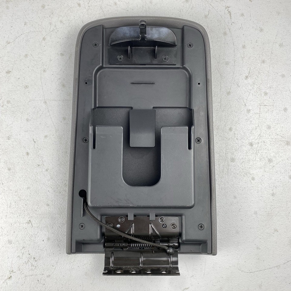 2002-2005 Ford Explorer Center Console Lid Vinyl Armrest Assembly Gray ...