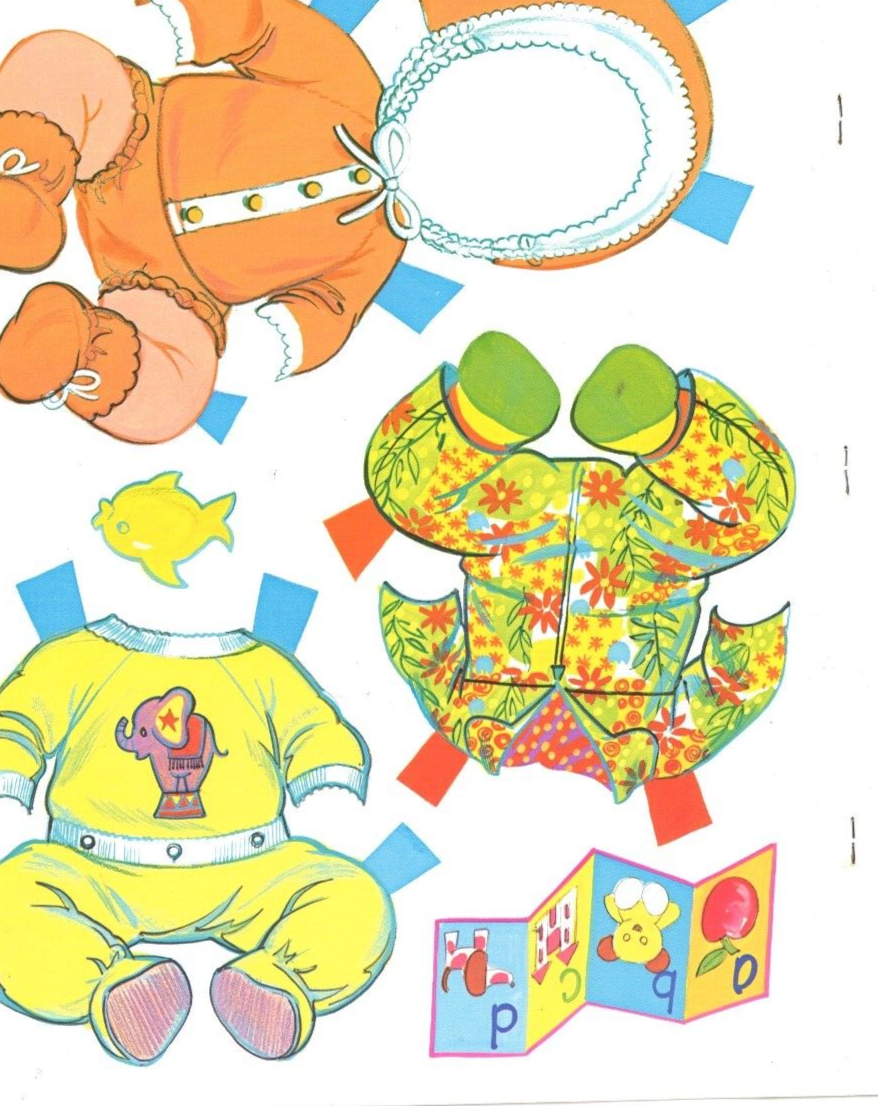 VINTGE 1958 BROTHER Tender Love PAPER DOLL ORIG SIZE UNCUT REPOR READ ...