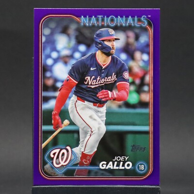 2024 Topps Update Joey Gallo Meijer Purple Parallel #US136 SP | eBay