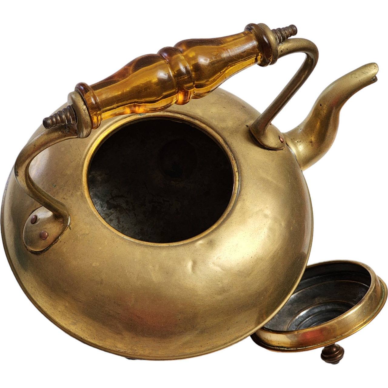 JCB James Clews Birmingham Antique Brass-Footed Teapot/Kettle | eBay