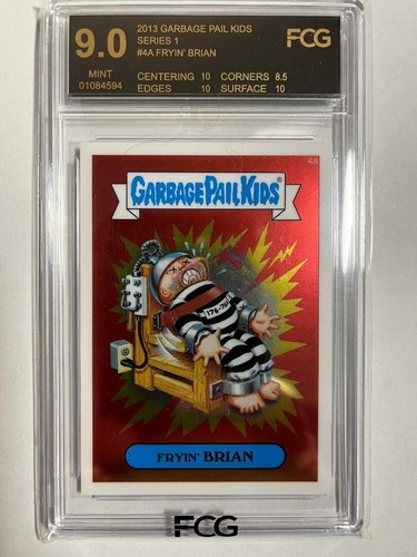 GARBAGE PAIL KIDS FRYAN' BRIAN 4A CHROME SERIES 1 2013 FCG 9.0 | eBay