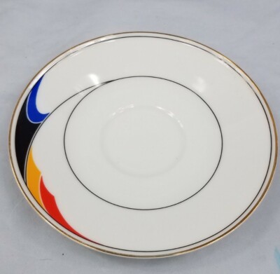 Vtg Mikasa RARE Color Wave LAF08 Saucer | eBay