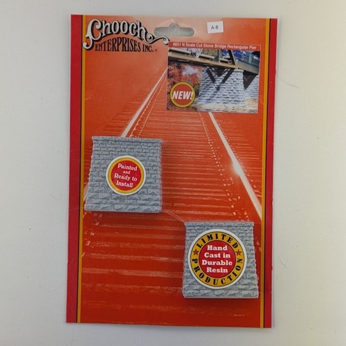 Chooch Enterprises #9831 N Scale Cut Stone Bridge Rectangular Pier 2 ...