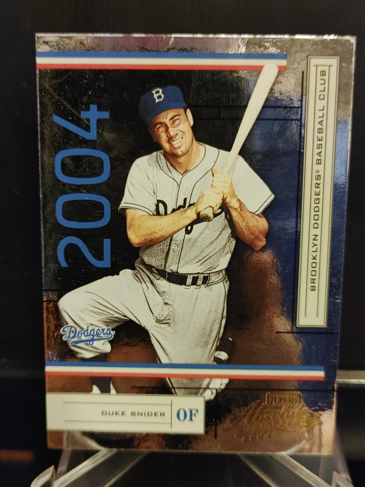 Duke Snider 2004 Playoff Absolute Memorabilia #100 - Brooklyn Dodgers ...