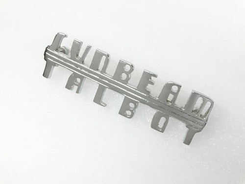 Vintage Car Sunbeam Talbot Chrome Badge Decal Emblem | eBay Australia