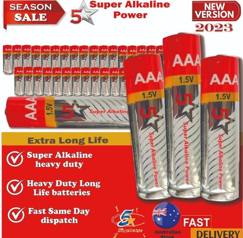 Alkaline Batteries Battery AA-AAA Super Heavy Duty Long Life Pack For ...