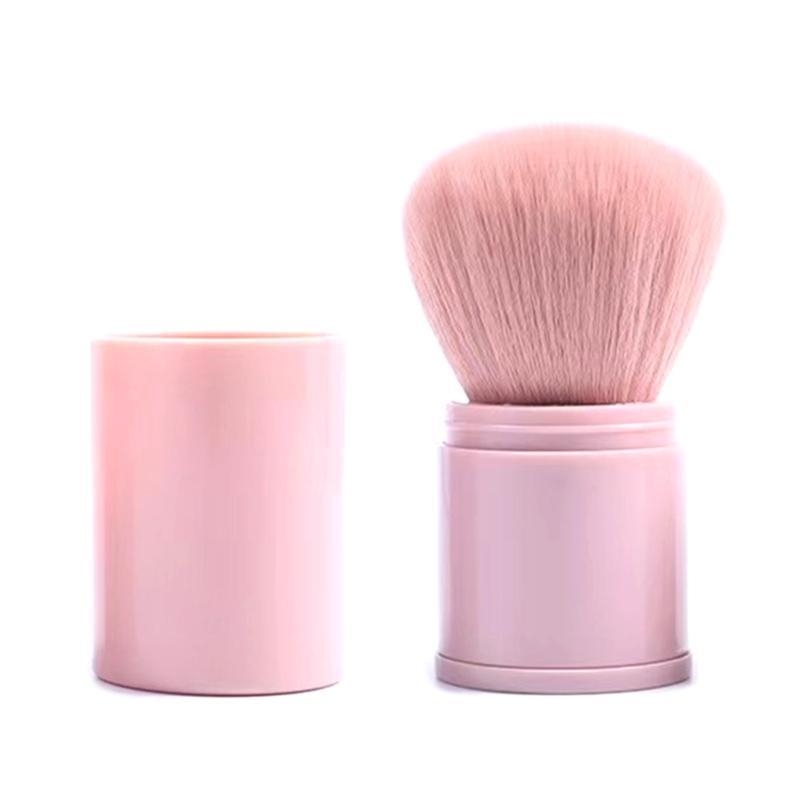 Retractable Kabuki-Makeup Brushes,Travel Face Blush Brush,Portable ...