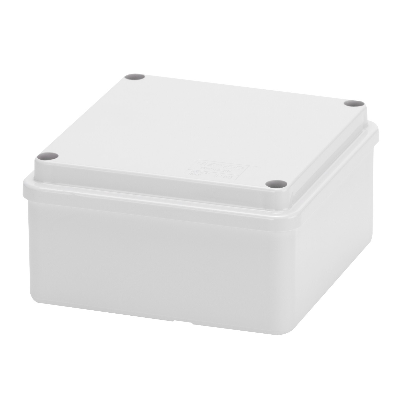 GEWISS GW44204 Junction Box With Plain Screwed LID - IP56 ...