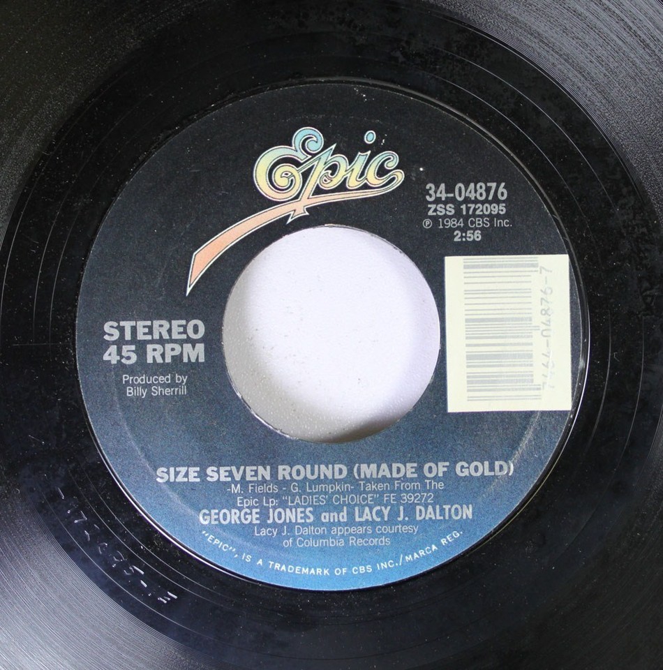 Country 45 George Jones And Janie Fricke - All I Want To Do In Life ...