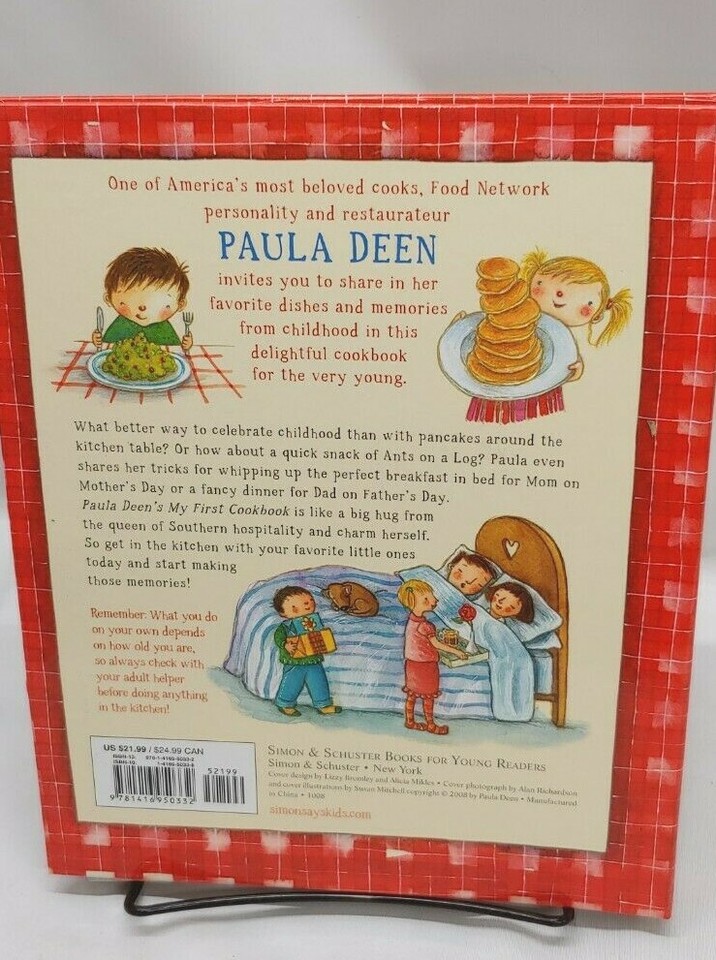 Paula Deen's My First Cookbook by Paula Deen (2008, Spiral ...