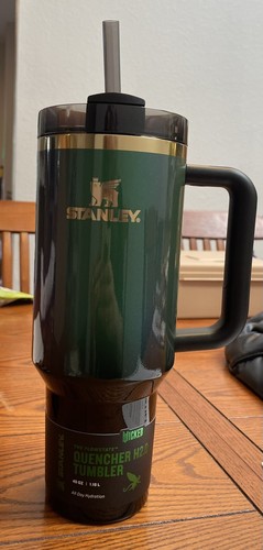 Stanley x Wicked 40oz Tumbler Elphaba Green, Custom Boot, Topper, NIB ...