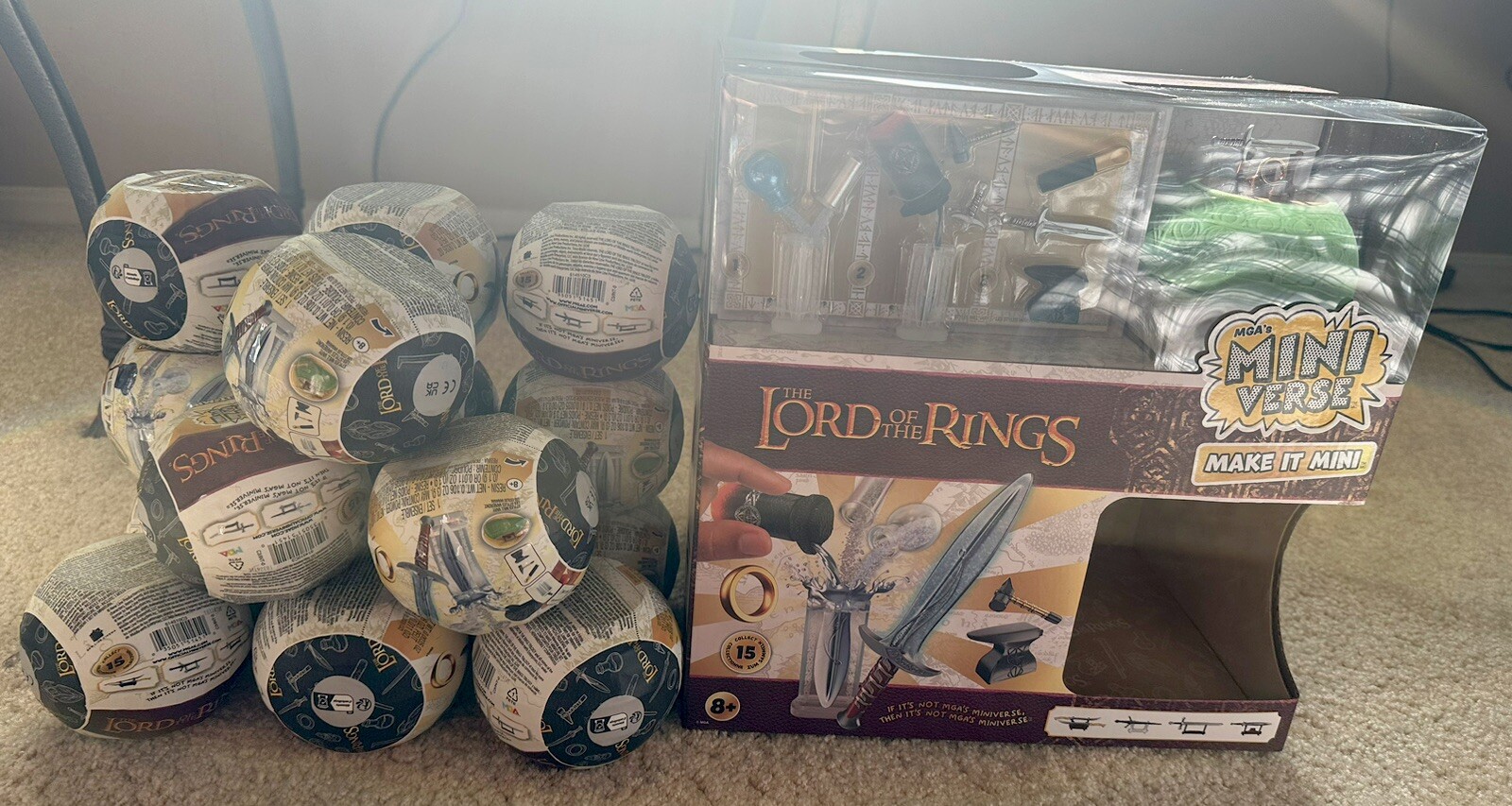 Miniverse Make It Mini Lord Of The Rings New Full Set Of 15 Plus ...