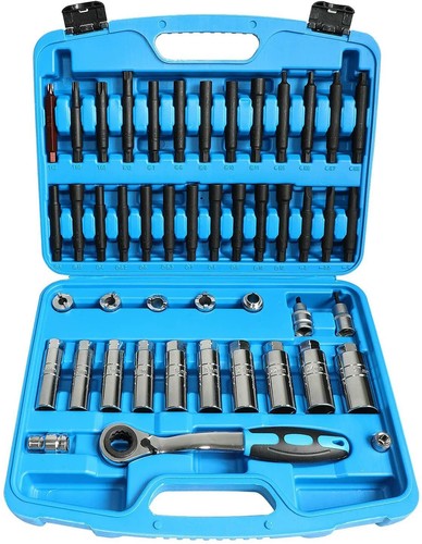 47pc Shock Absorber Tool Kit Suspension Top Mount Strut Nut Removal ...