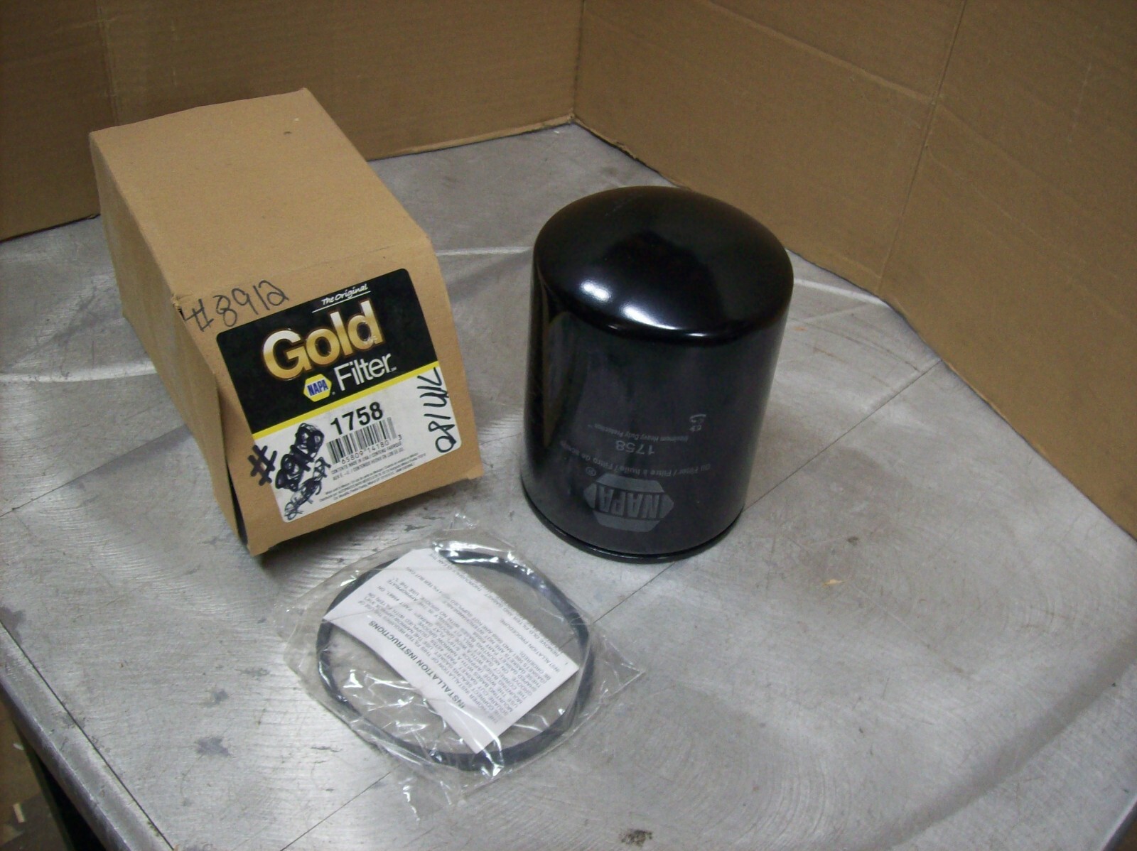 NAPA 1758 - cross reference oil filters | oilfilter-crossreference.com