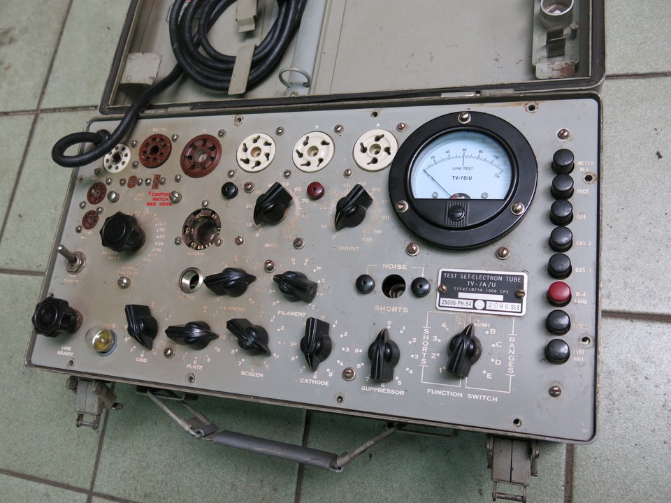 TV-7 TV-7A/U TV-7B/U TV-7C/U TV-7D/U tube tester meter (replica) NEW | eBay