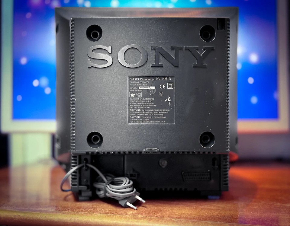 SONY TRINITRON 14 INCH 🌈RaRe🌈 Scart RGB Retro Gaming CRT TV | eBay