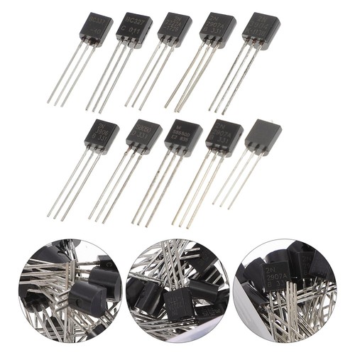 200 Pcs Triode Box Set Electronic Component Assortment Electronics Kits ...