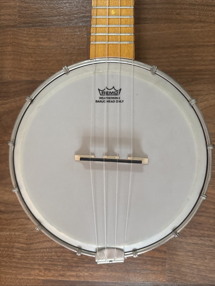 Gretsch Banjo Great Condition Four Tuning Pegs Wood Neck And Body ...