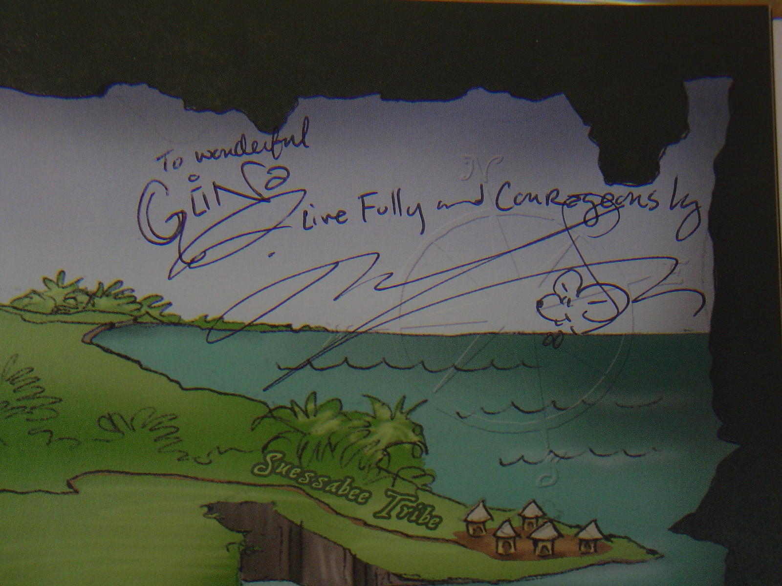 Mark Ludy JUJO Youngest Tribesman First ed SIGNED w/Original drawing ...