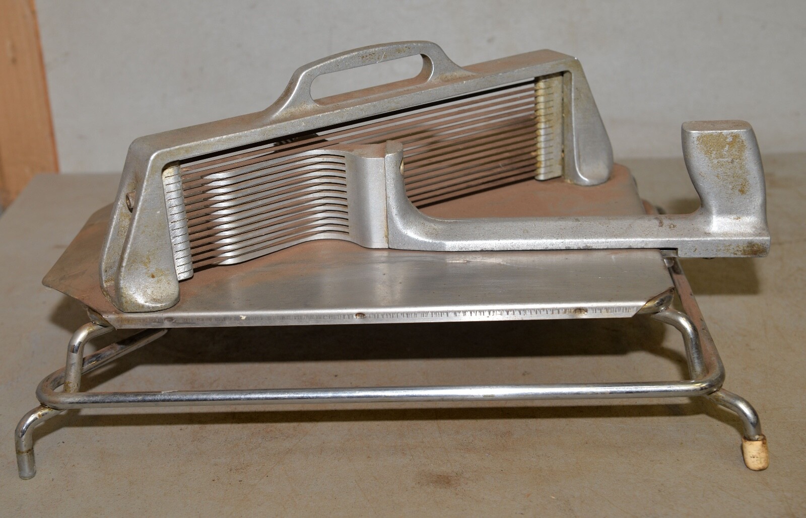 Commercial fruit tomato tamer slicer onion vegetable chopper restaurant ...